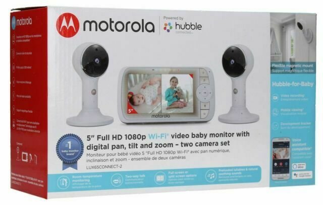 Motorola - LUX65CONNECT-2 嬰兒監察器 HD 1080p | 100 Station